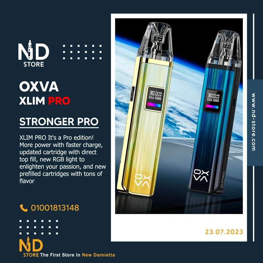 Oxva Xlim Pro Pod - ND Vape Store | ND فيب ستور