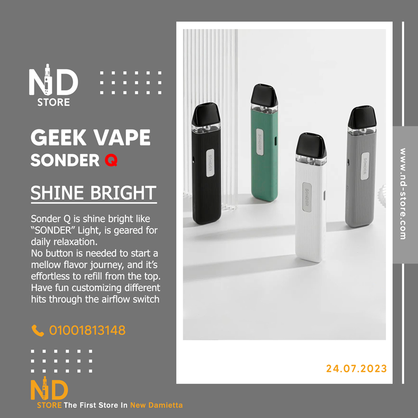 Geek Vape Sonder Q Pod - ND Store