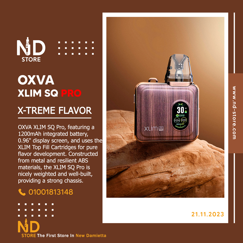 OXVA XLIM SQ PRO Pod - ND Vape Store | ND فيب ستور